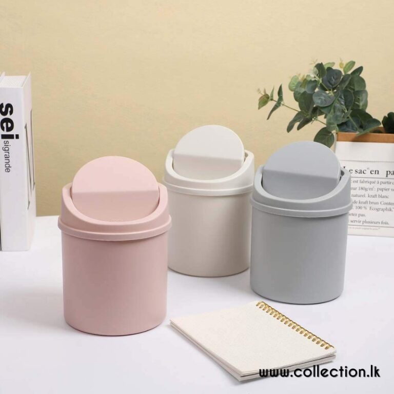 Mini Desk Dustbin – collection.lk